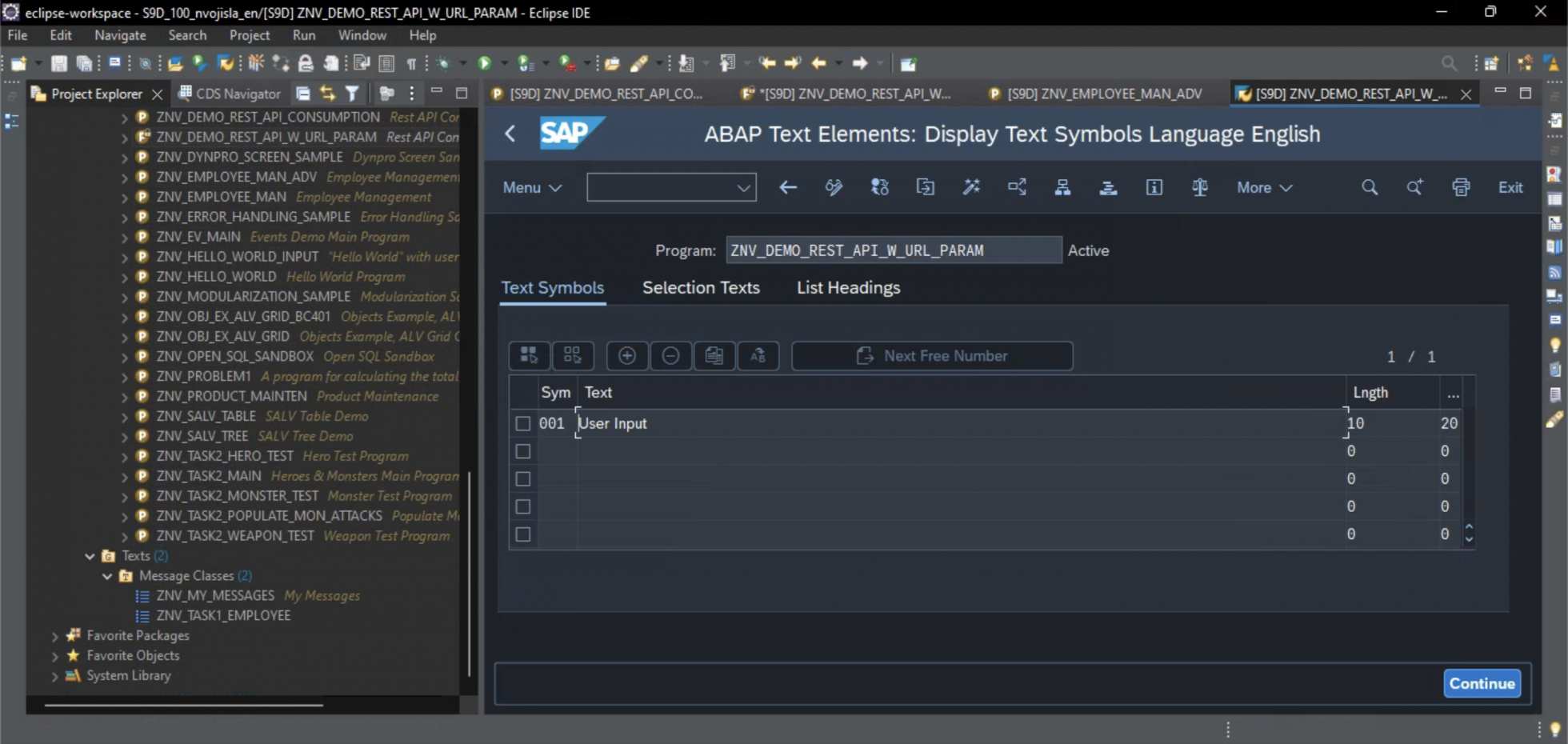Consuming a REST API with ABAP – NPV