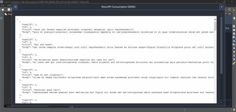Consuming a REST API with ABAP – NPV